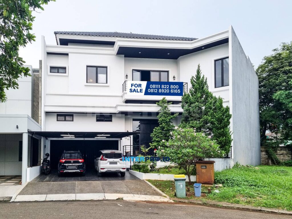 Rumah Dijual Alam Sutera Cluster Onyx - INTERPRO Properti