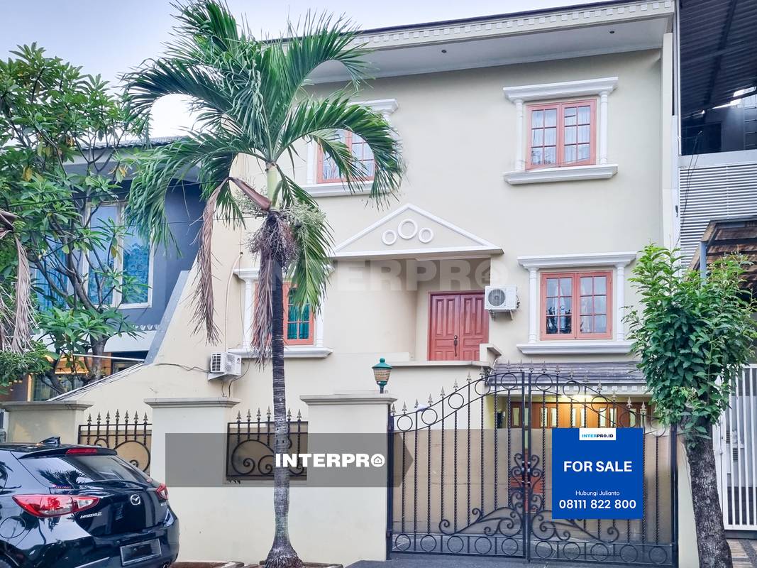 Rumah Dijual Puri Indah - 3 Lantai - 180m2 - Agen Properti Interpro